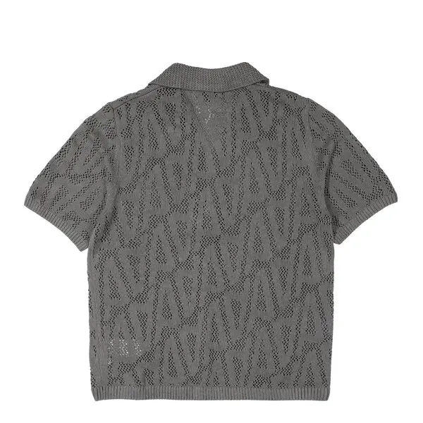 JORDAN X A Ma Maniere Short Sleeve Knit Shirt - Flat Pewter