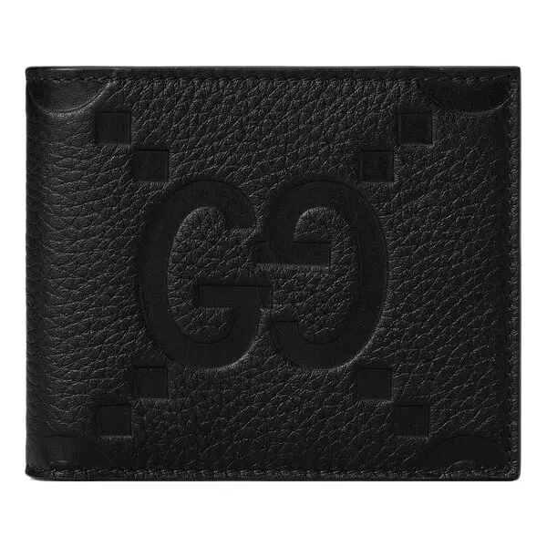 Gucci Jumbo Gg Wallet - Black