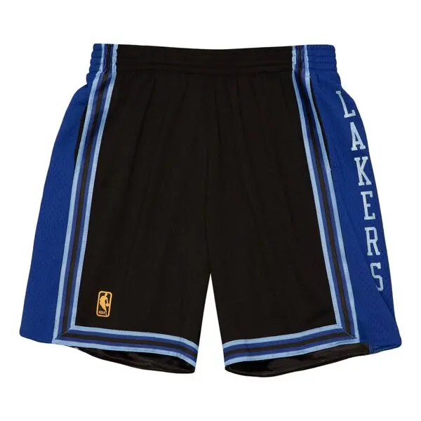 Mitchell & Ness X Nba 1996 Swingman Shorts 'los Angeles Lakers - Black/blue