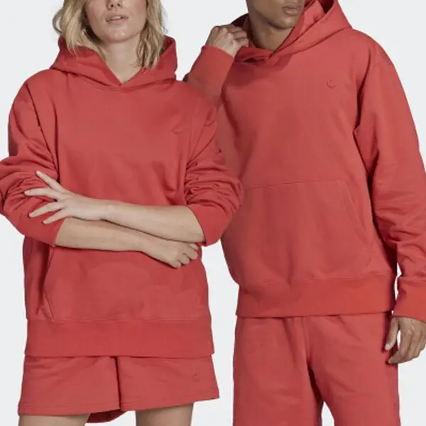 Adidas Originals Embroidered Small Label Solid Color Sports Red