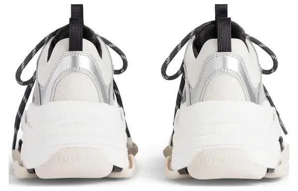 Balenciaga Triple S Sneakers - White/silver/black