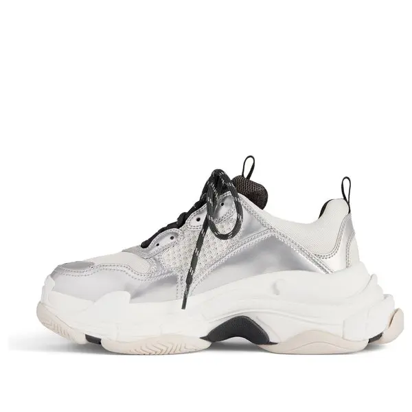 Balenciaga Triple S Sneakers - White/silver/black