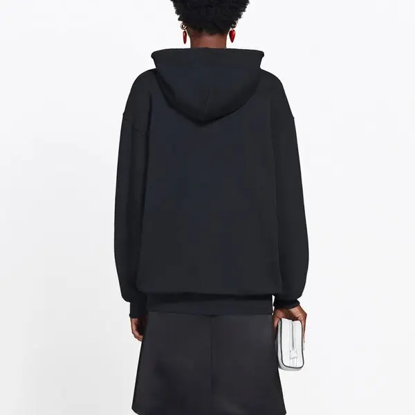 Balenciaga Embroidered Logo Hoodie