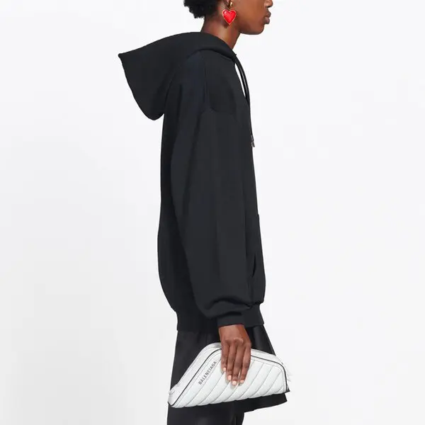 Balenciaga Embroidered Logo Hoodie