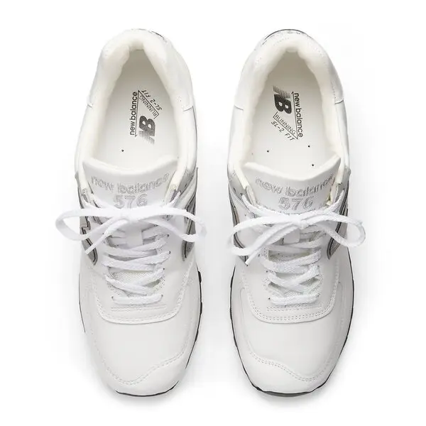 NEW BALANCE 576 Sneakers - White/grey