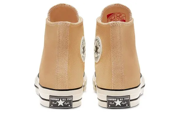 CONVERSE Chuck 70s High Top Suede Sneakers - Yellow/white