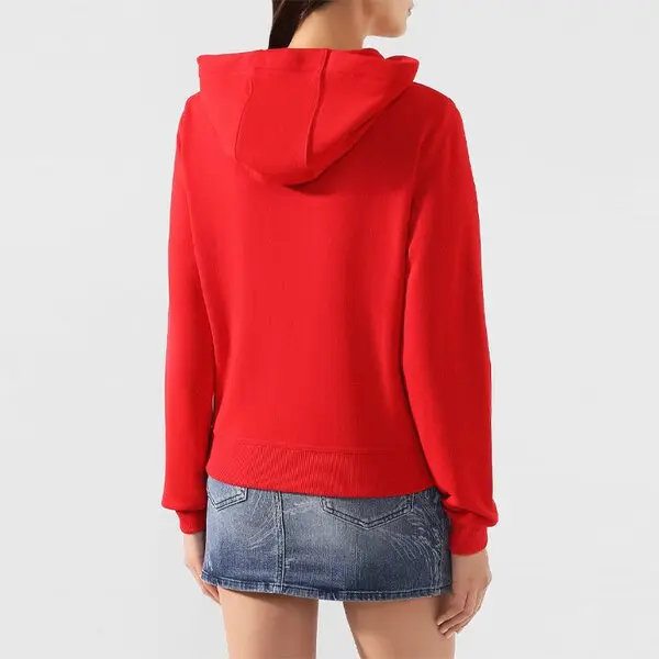 Burberry Alphabet Print Zip Hoodie