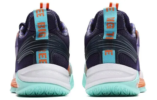 361 DEGREES X Aaron Gordon Qu!k Basketball Shoes - Blue/orange/black