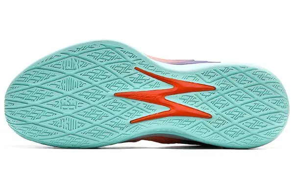 361 DEGREES X Aaron Gordon Qu!k Basketball Shoes - Blue/orange/black