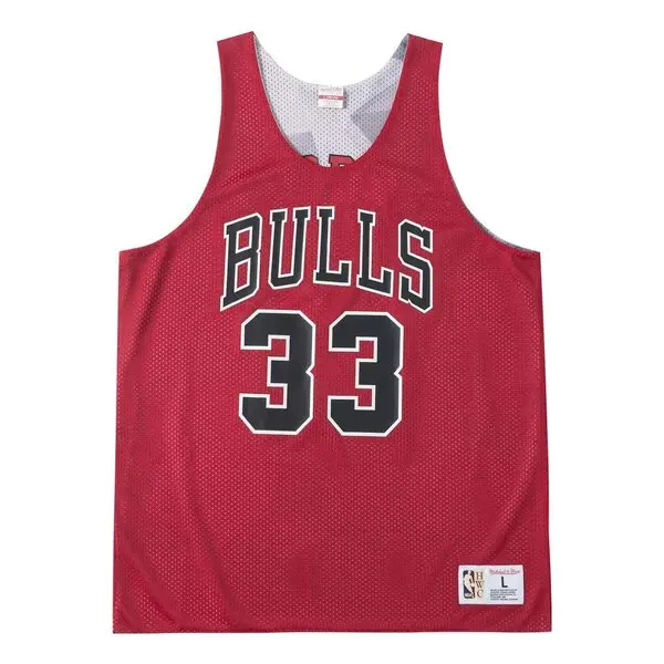 Mitchell & Ness Chicago Bulls Scottie Pippen Reversible Mesh Tank - None