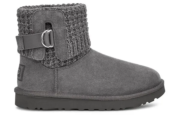 UGG Classic Solene Mini Boots - Grey