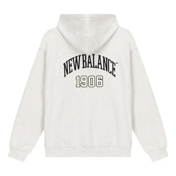 NEW BALANCE Varsity Fleece Hoodie - White