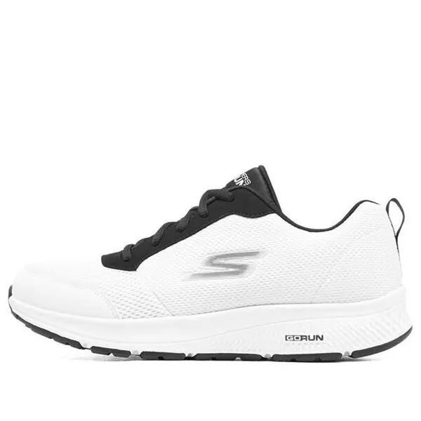 Sketchers Go Run Consistent Athletic Lace-up Sneakers - White/black