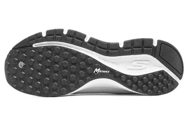 Sketchers Go Run Consistent Athletic Lace-up Sneakers - White/black