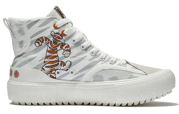 LI-NING Classic Canvas Hi X Disney Tigger Sneakers