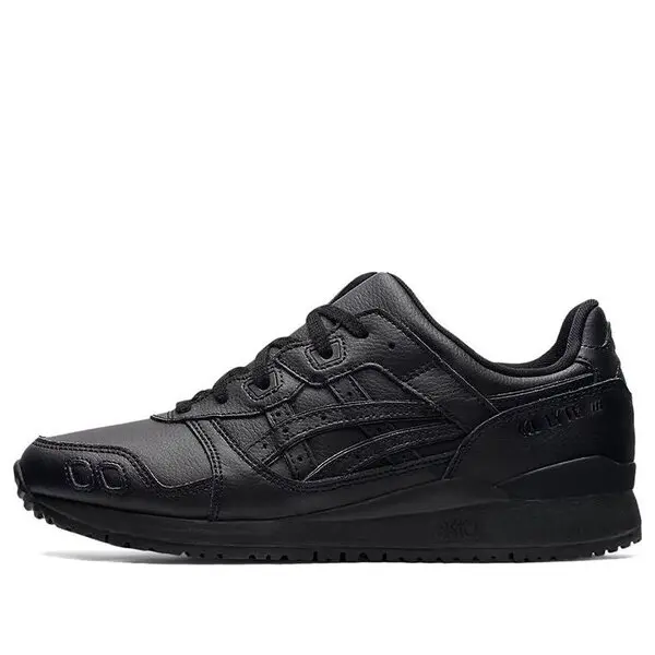 Asics Gel Lyte 3 Og "triple " Sneakers - Black