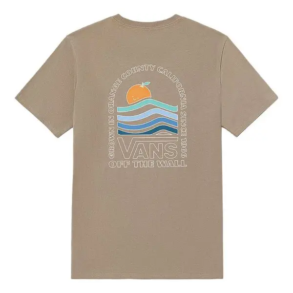 VANS Graphic T-shirt - Khaki