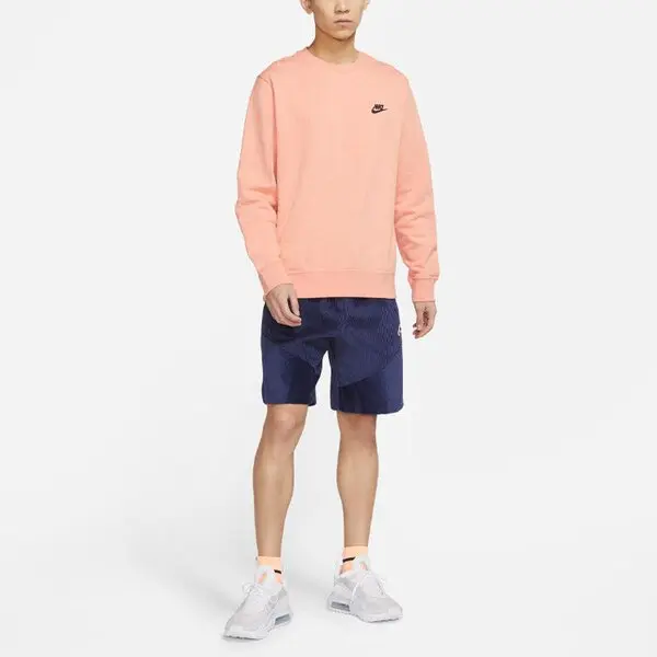 Nike Alphabet Logo Long Sleeve Sweatshirt - Pink
