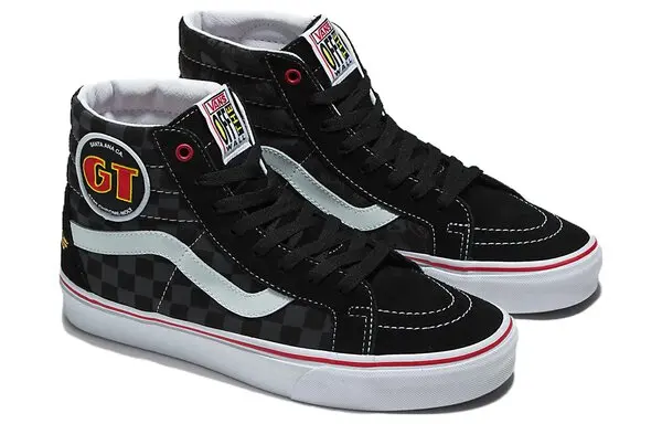 VANS Era X Our Legends High Top Sneakers - Black/white/red
