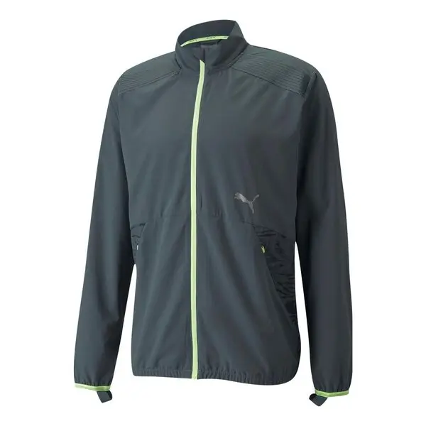 PUMA Ultraweave Fstr Running Jacket - Grey/teal