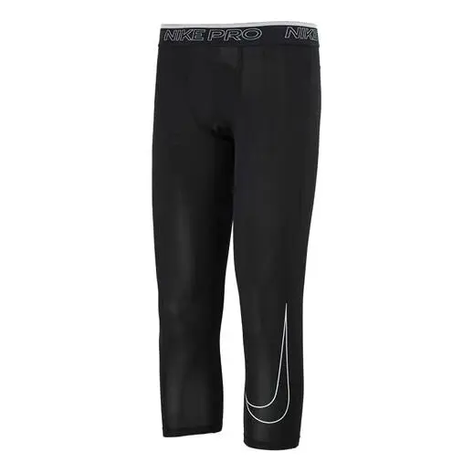 Nike Pro Dri-fit Training Tight Gym Pants/trousers/joggers - Black