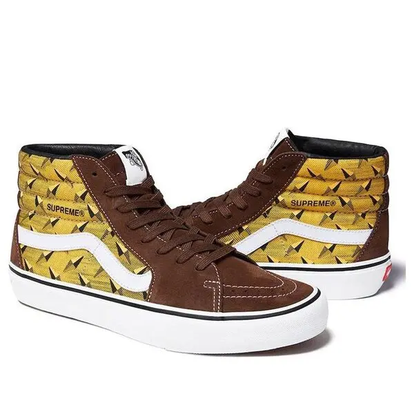 VANS Supreme X Sk8-hi Pro "diamond Plate" Sneakers