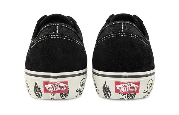 VANS Style 36 Decon Sf 'dark Aloha' Sneakers - Black/yellow