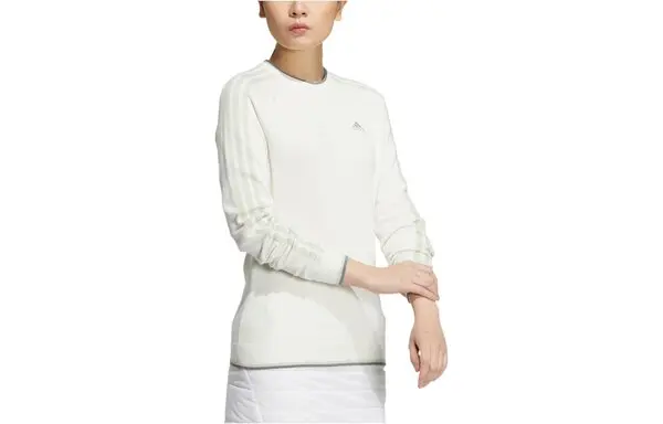Adidas 3-stripes Long Sleeve Crew Neck Sweater