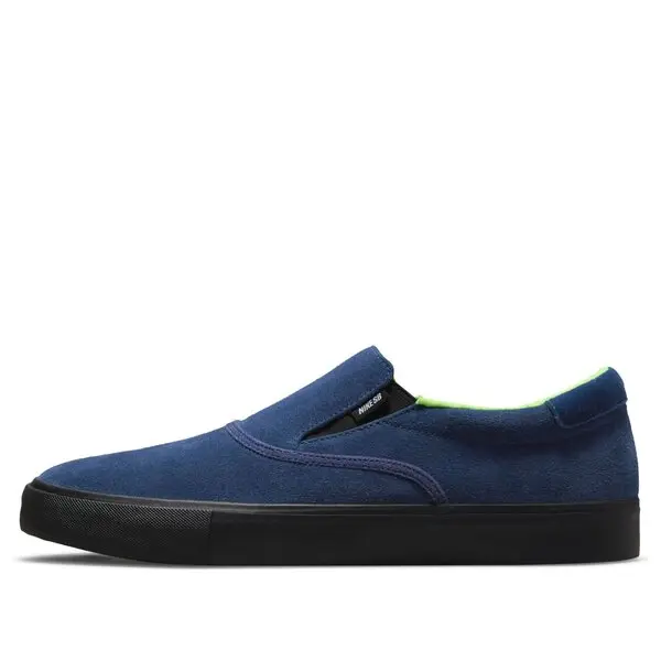 Nike X Leo Baker Zoom Verona Slip Sb Sneakers - Blue/green