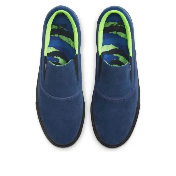 Nike X Leo Baker Zoom Verona Slip Sb Sneakers - Blue/green