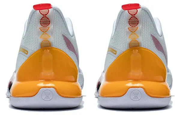 LI-NING Yushuai Evolution Low Athletic Footwear - White/yellow/red