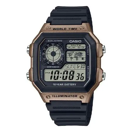 Casio Digital Sport Watch With Water Resistance