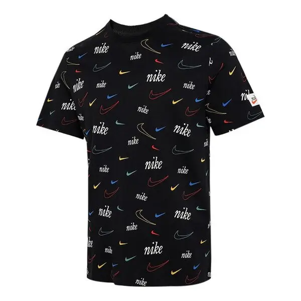 Nike Graphic Print Short Sleeve T-shirt - Multi-color