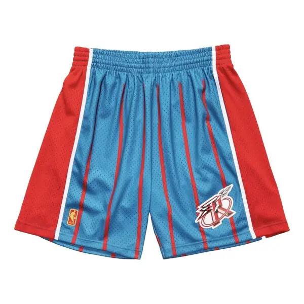 Mitchell & Ness X Nba Reload Shorts 'houston Rockets 1996 - Blue/red