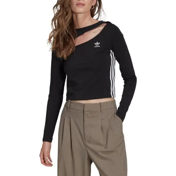 Adidas Originals Centre Stage Cutout Top Asia Sizing
