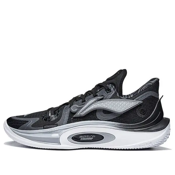 LI-NING X Sta Sonic Sneakers - Black/white/grey