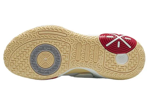 LI-NING Wade All City V2 Sneakers - White/red