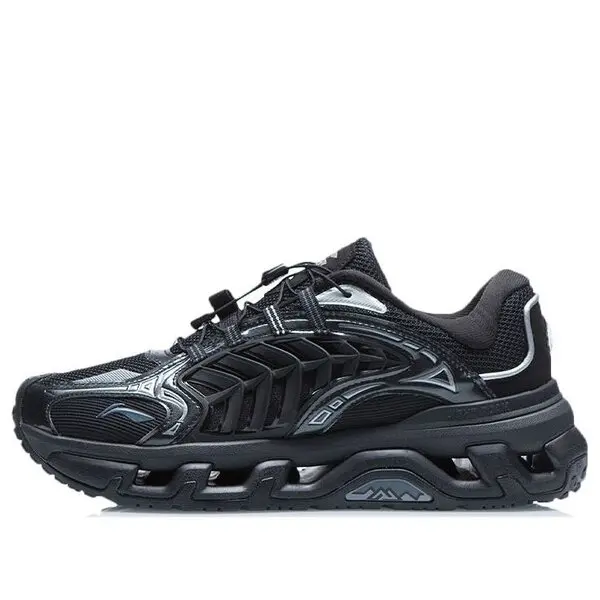 LI-NING Scenery Low Top Sneakers - Black/silver