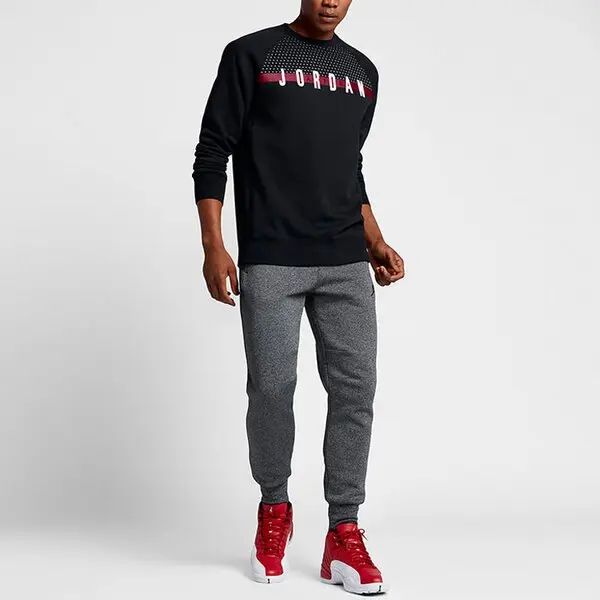 JORDAN Graphic Crew Long Sleeve T-shirt