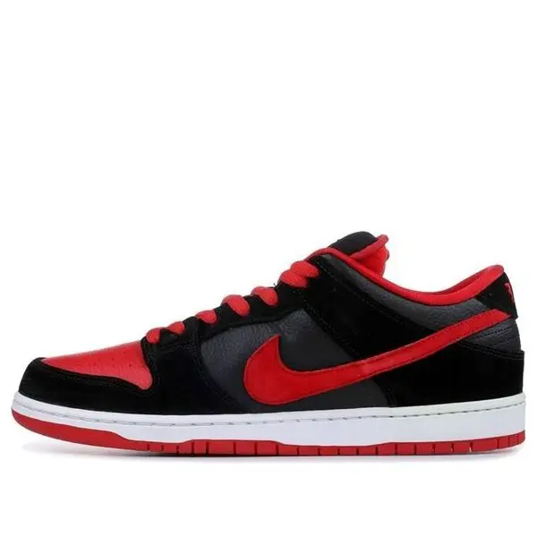 Nike Dunk Low Pro "j Pack" Bred - Black/red