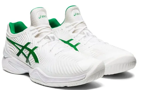 Asics Court Ff Novak Tennis Sneakers - White/green