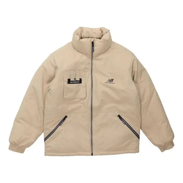 NEW BALANCE Logo Print Puffer Jacket