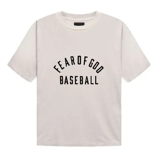 Fear Of God Baseball Tee 'sand - Tan
