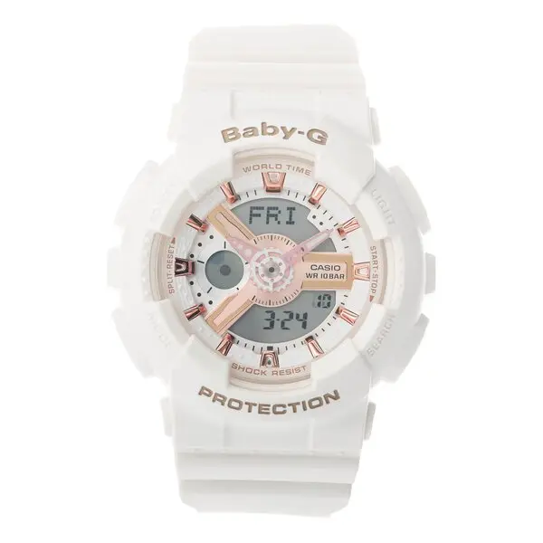 Casio Baby-g Shock Resistant Watch - White