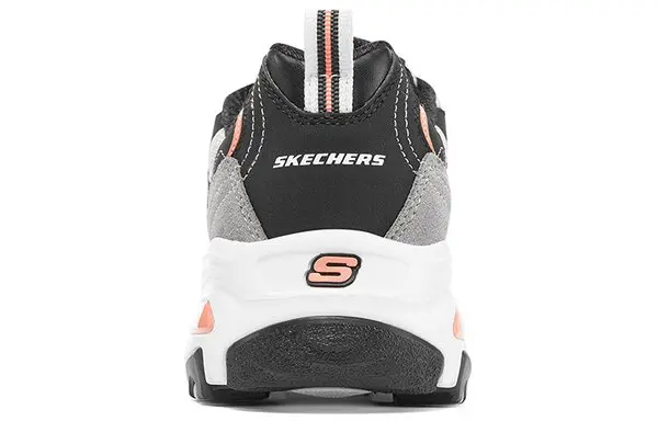 Sketchers D'lites 1.0 Athletic Sneakers - Black/white/gray
