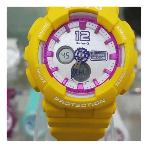 Casio Baby-g Chronograph Watch - Yellow