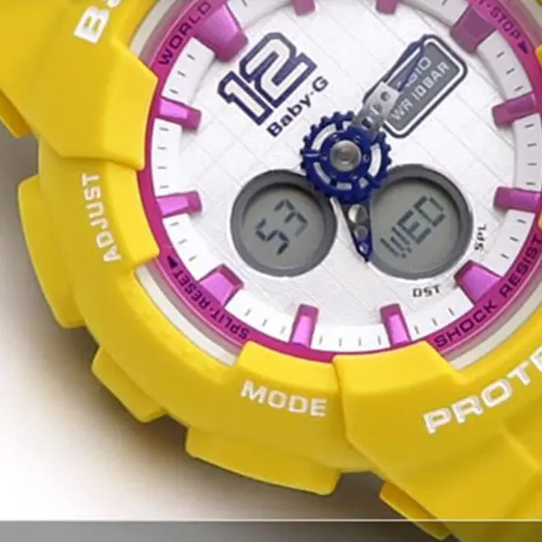 Casio Baby-g Chronograph Watch - Yellow