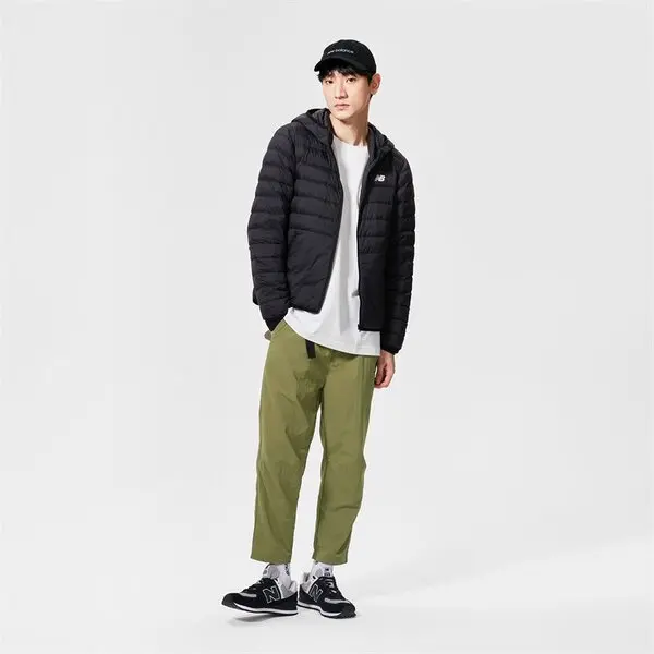 NEW BALANCE Hooded Down Jacket