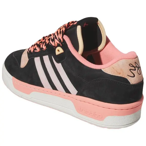 Adidas X Anthony Edwards Rivalry Low 'with Love - Black/orange/red