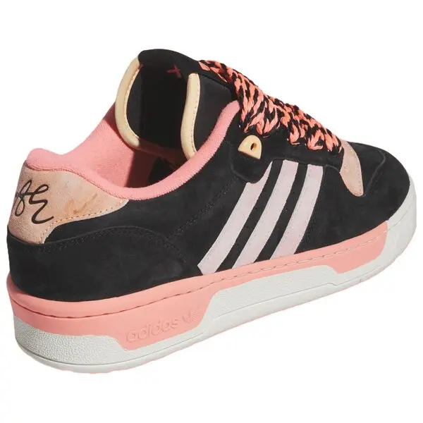 Adidas X Anthony Edwards Rivalry Low 'with Love - Black/orange/red
